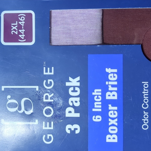 George | Underwear & Socks | Brand New Boxer Briefs 3 Pack | Poshmark